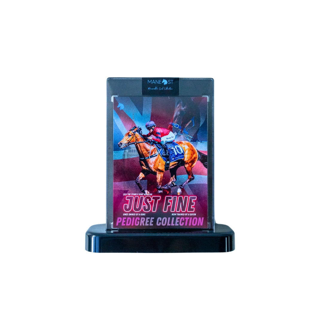 Just Fine Pedigree Card – Mane Street