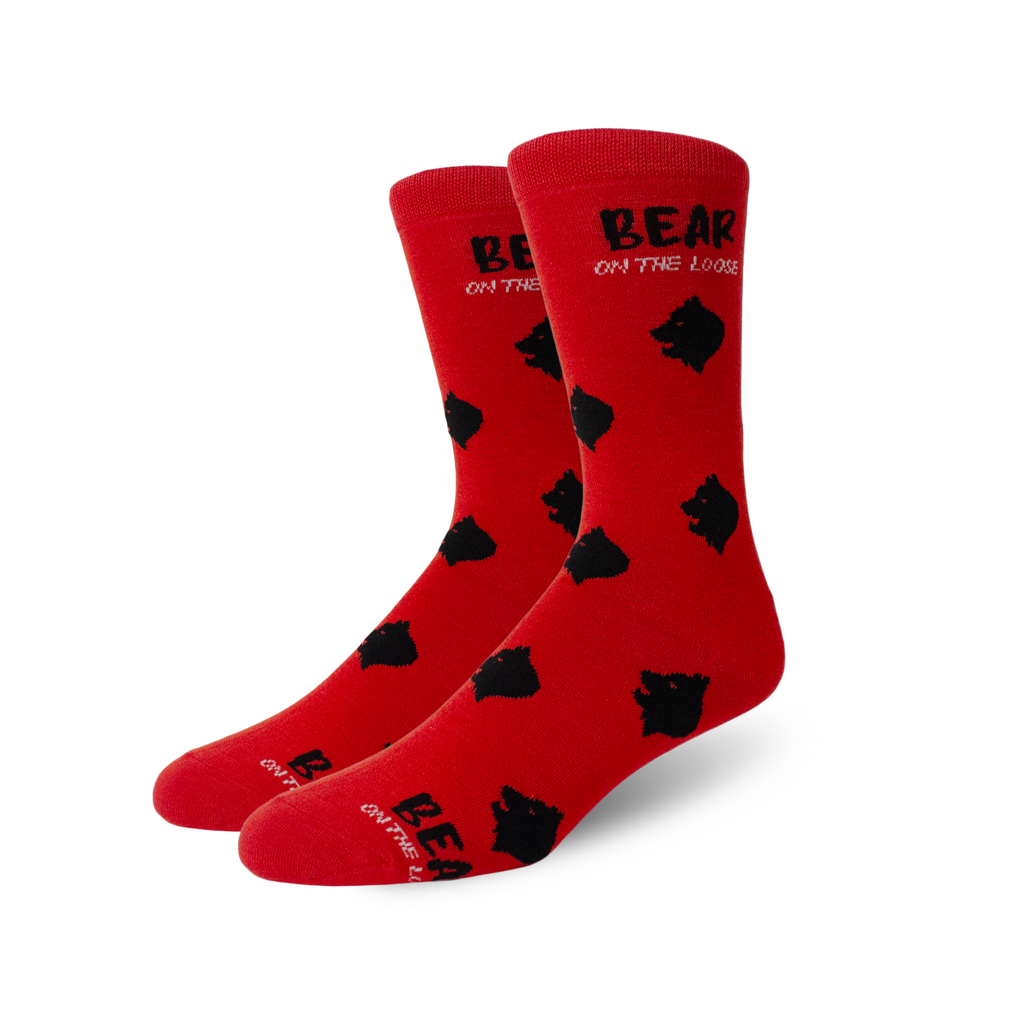 Bear On The Loose - Bamboo Cotton Socks – Mane Street