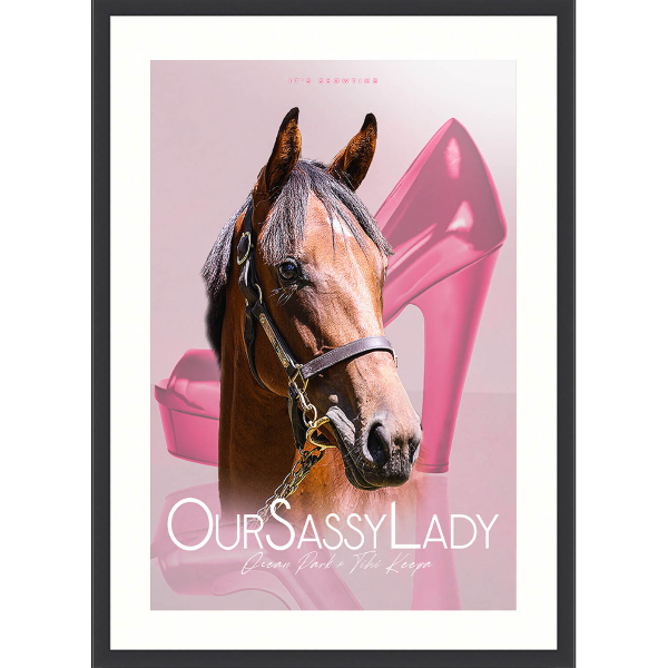 Our Sassy Lady It's Showtime Framed Poster – Mane Street
