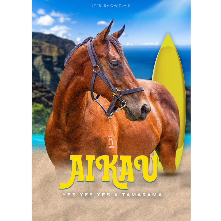 Aikau It's Showtime Framed Poster – Mane Street