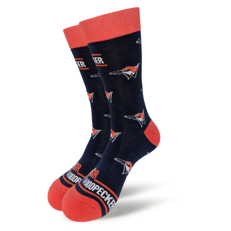 Sir Woodpecker - Bamboo Cotton Socks – Mane Street