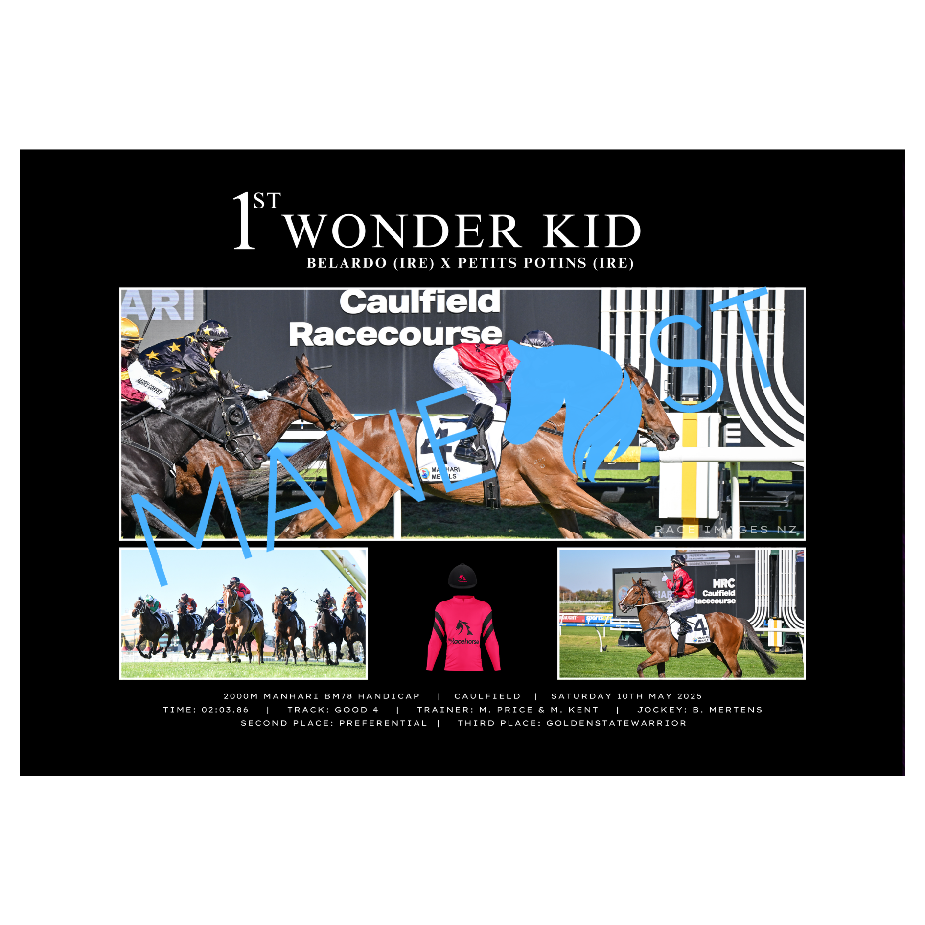 Wonder Kid First Australian Win – Mane Street