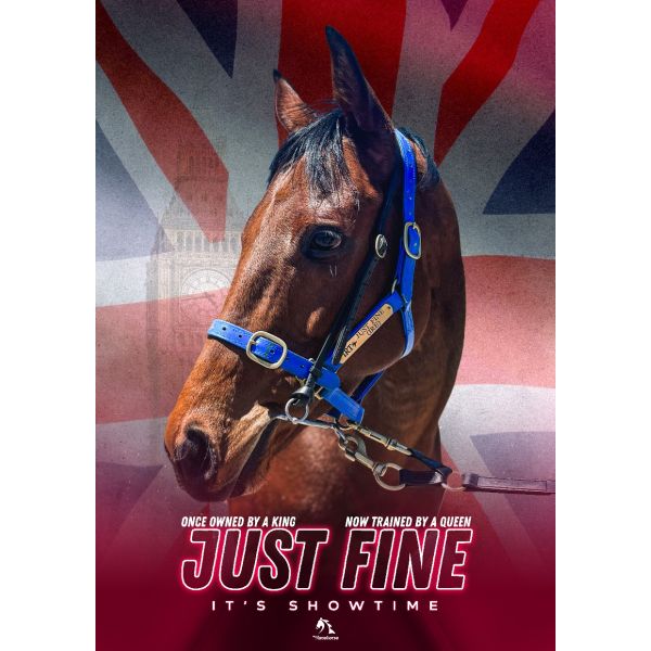 Just Fine It's Showtime Framed Poster – Mane Street